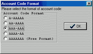 Define your first period of the Financial Year,